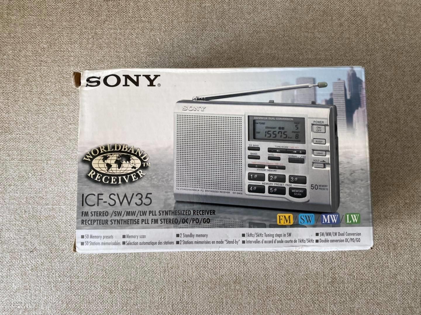 Sony ICF-SW35 Nostalji El Radyosu