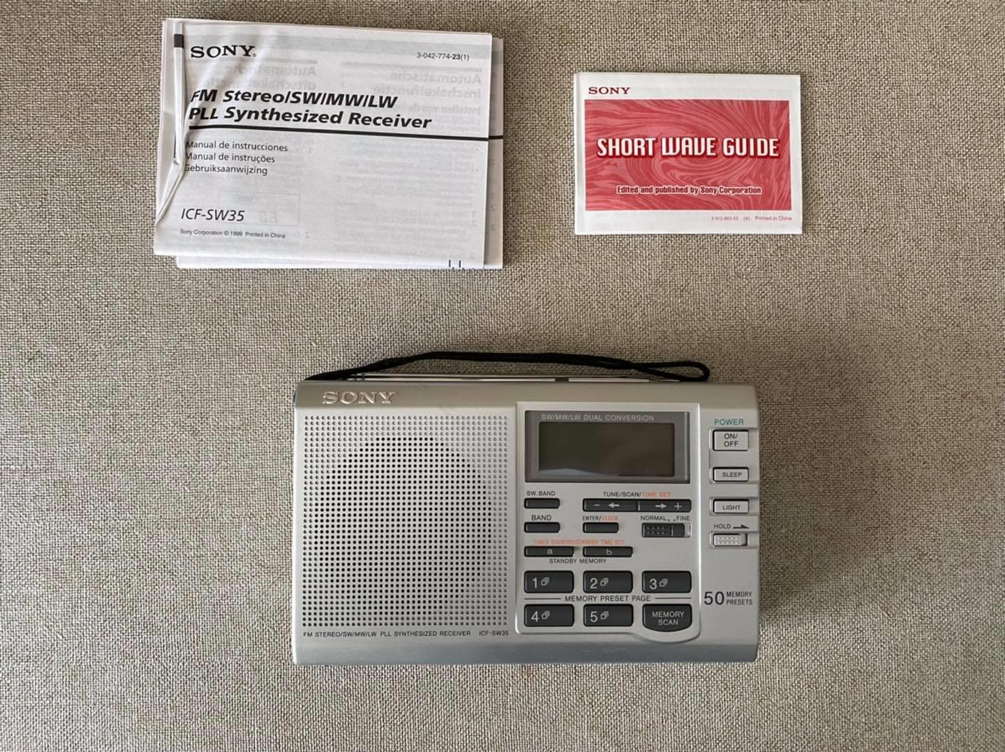 Sony ICF-SW35 Nostalji El Radyosu